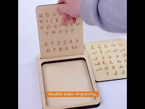 Alphabet And Numbers Flash Cards Arabic Writing Board With Sand #rai-kidstv #kidsvideos #play