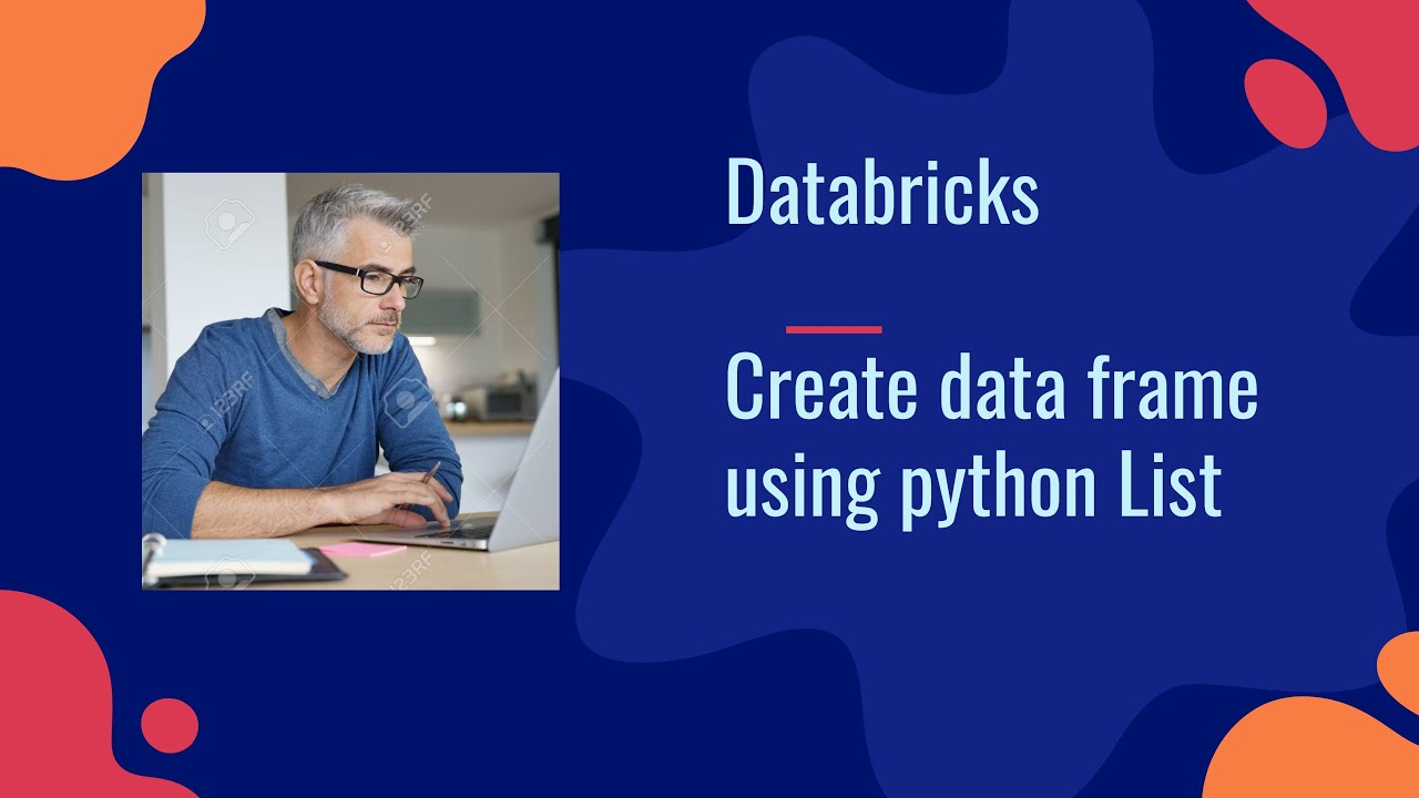 Create pyspark dataframe using python list