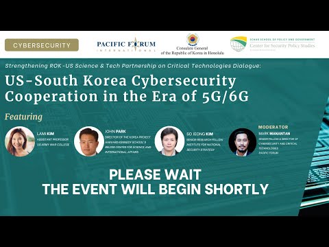US-South Korea Cybersecurity Cooperation in the 5G/6G era