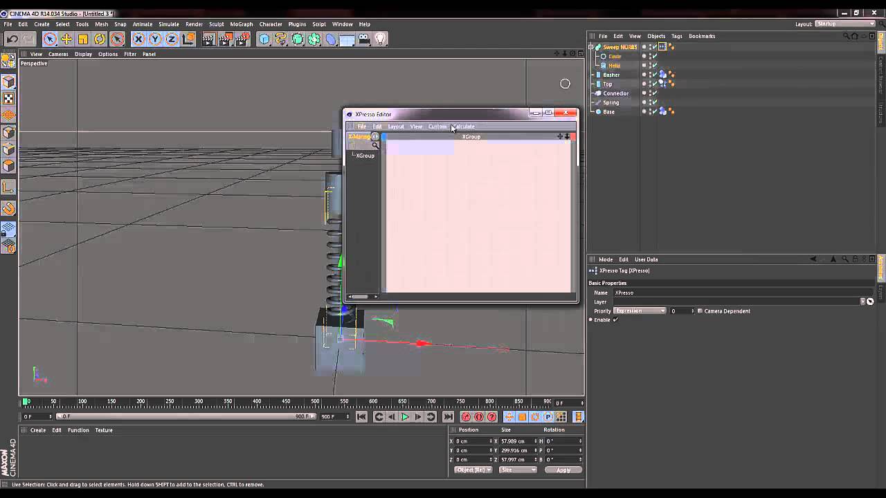 How to Create a Dynamic Spring in Cinema 4D by Rory Martin