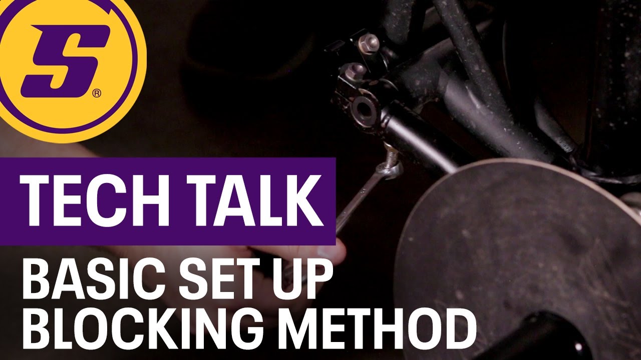 Tech Talk Basic Set Up Blocking Procedure