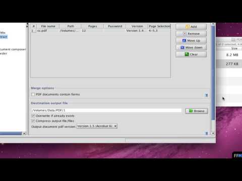 Rearrange PDF Pages by Typing Page Numbers Free (Mac)