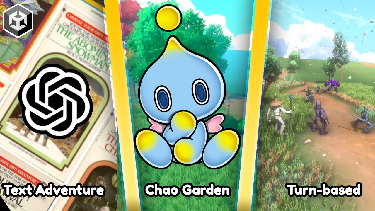 3 Different Prototypes In Unity!