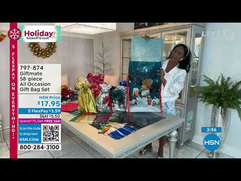 Giftmate 58piece All Occasion Gift Bag Set