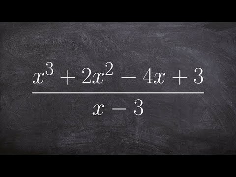 Dividing polynomials by synthetic division and rewriting using the division algorithm