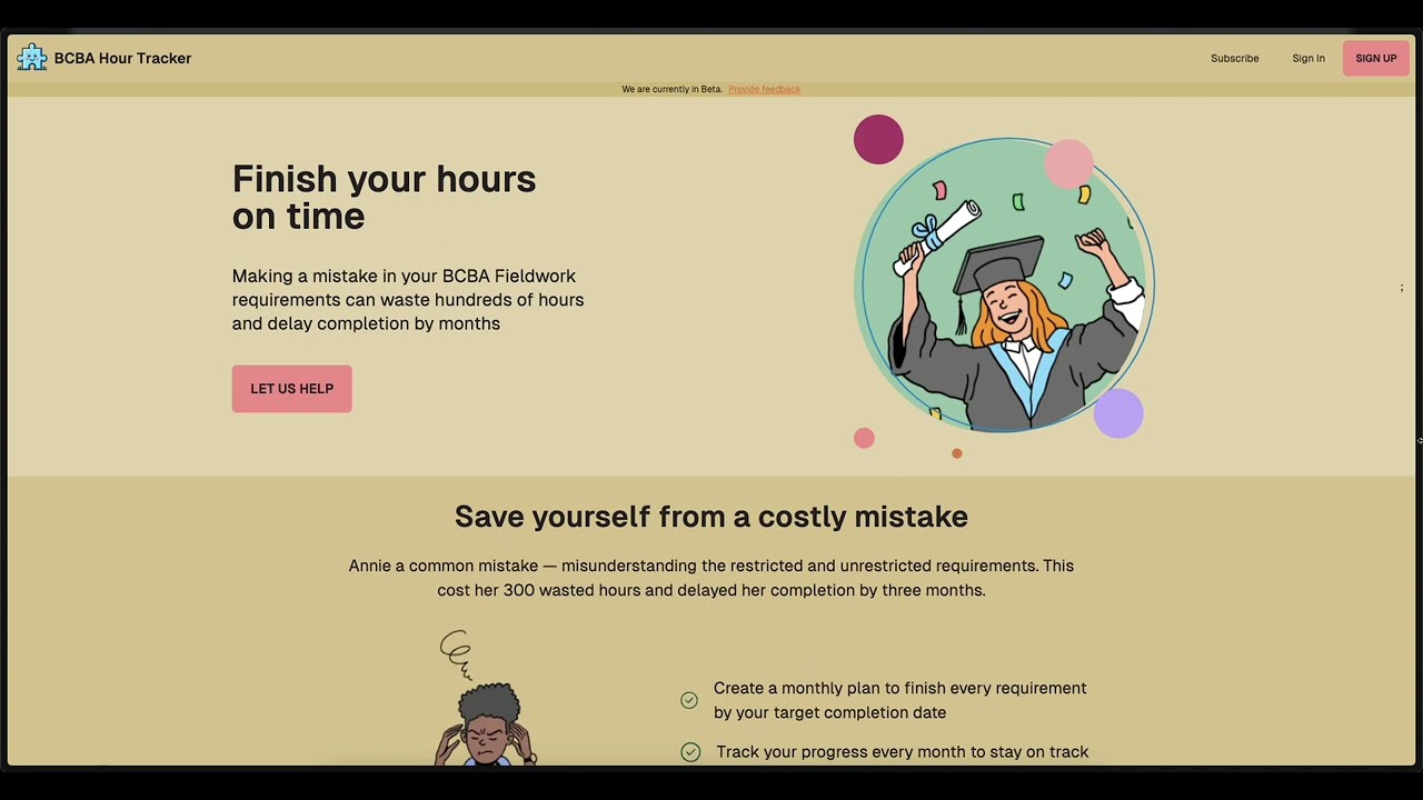 Introduction - BCBA Hour Tracker