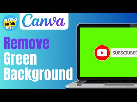 How To Remove Green Background From Subscribe Button In Canva (ONE CLICK) 2024