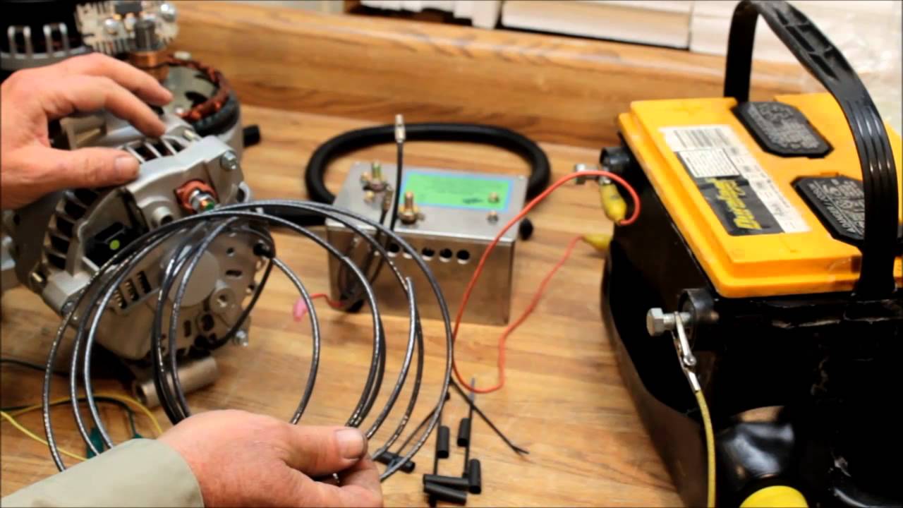 Ford 6G type Triple Bridge Rectifier High Output Alternator wiring instructions