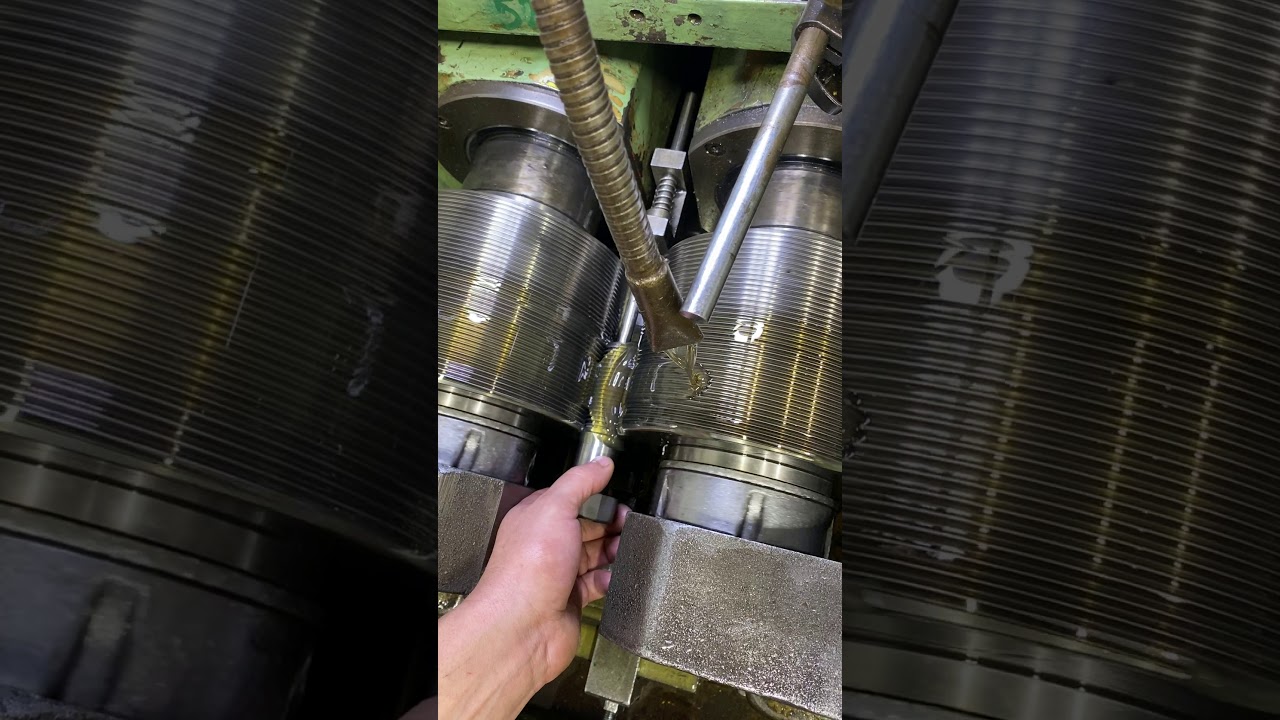 Bolt thread rolling 25CrMo4+QT
