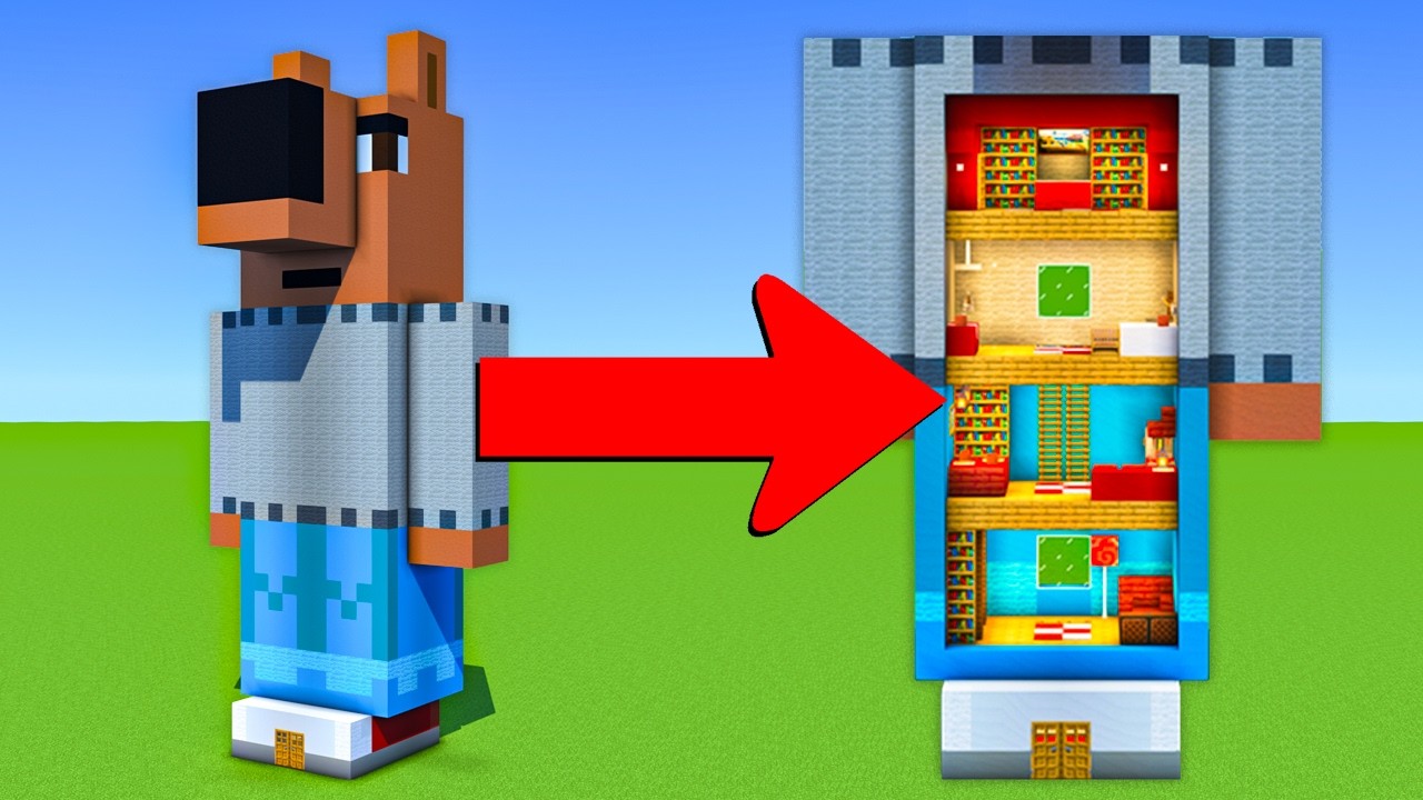 How To Build a Chill Guy Meme House - Minecraft Builders