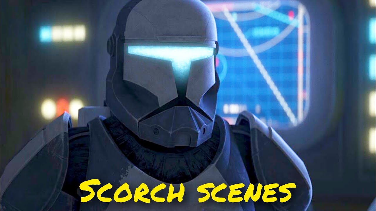 All Commander Scorch scenes - The Clone Wars, The Bad Batch [incomplete]