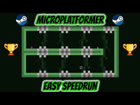 Steam Community :: Video :: Micro Platformer Speedrun(1:34,Easy)