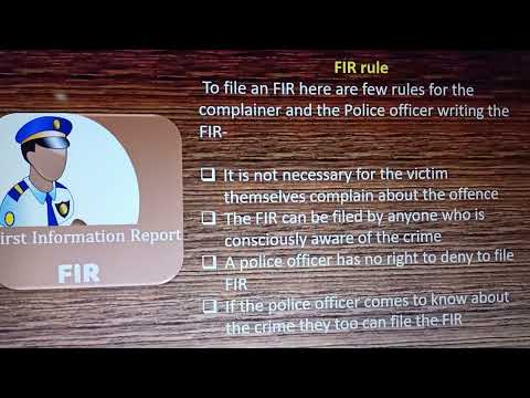 What is the Full form of FIR?