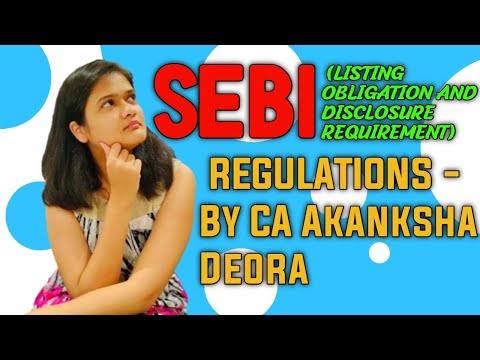 M7 -SEBI (LISTING OBLIGATION AND DISCLOSURE REQUIREMENT) REGULATIONS - Investment and Securities Law