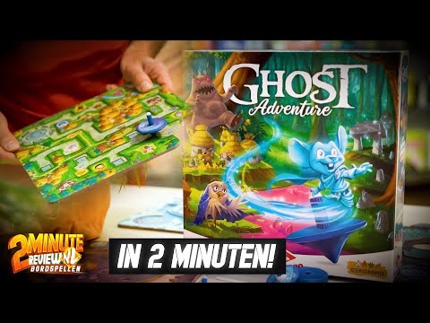 Ghost Adventure in 2 minuten! Het bordspel met een tol!