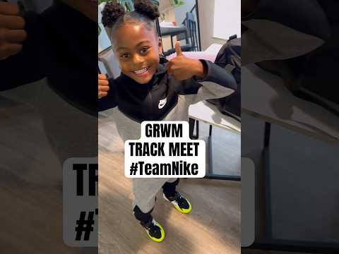 GRWM for my track meet in my New Nike Sonic Flys. ✨???? #TeamNike