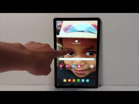 Customize background wallpaper on Samsung / Android tablet, add personal photo