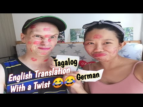 English Translation in German-Tagalog With A Twist| Han&Kay