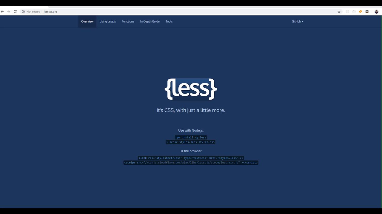 Bootstrap Killed LESS & jQuery