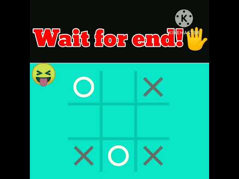 I Beat Google Tic tac toe 🤘🥶 #shorts #tictactoe #google