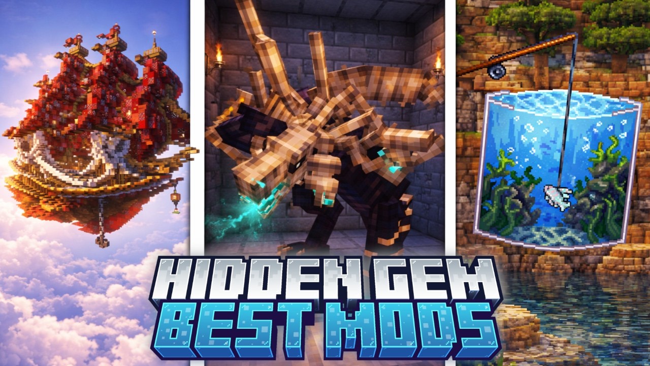 These Underrated Minecraft Mods are Actually Insane! [+1.20.1, +1.21.1 | Forge / Fabric]