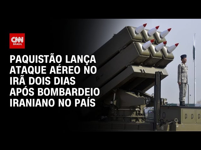 Paquistão lança ataque aéreo no Irã dois dias após bombardeio iraniano ...