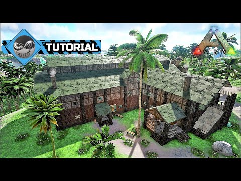 Steam Community :: Video :: Ark How to build a starter base, Village ...
