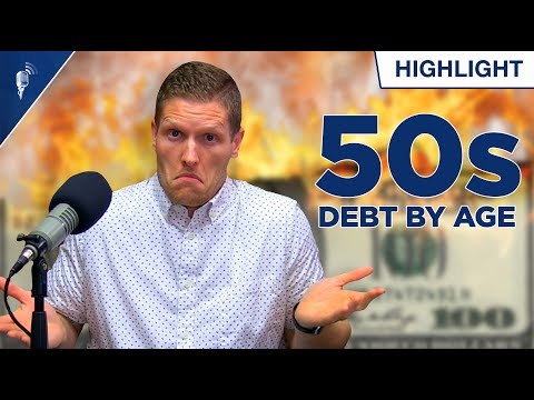 Average Debt Amount For a 50 Year Old
