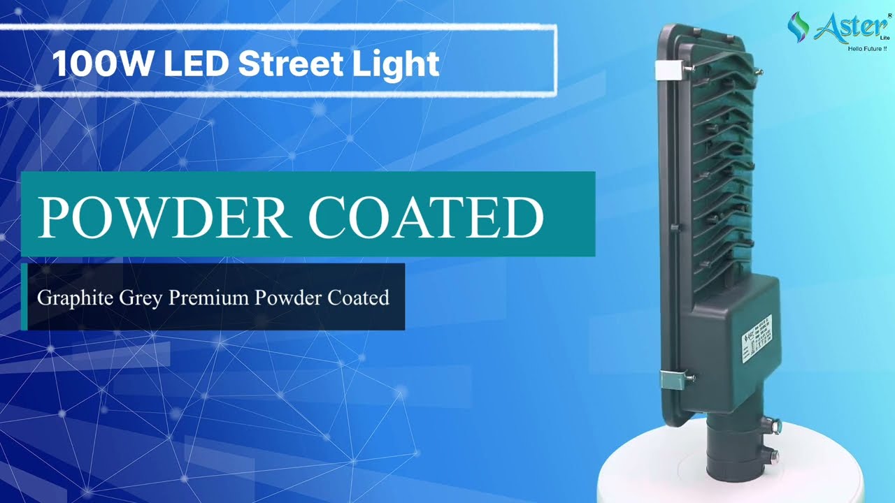 Aster Lite 100W LED Street Light (Fusion Model)