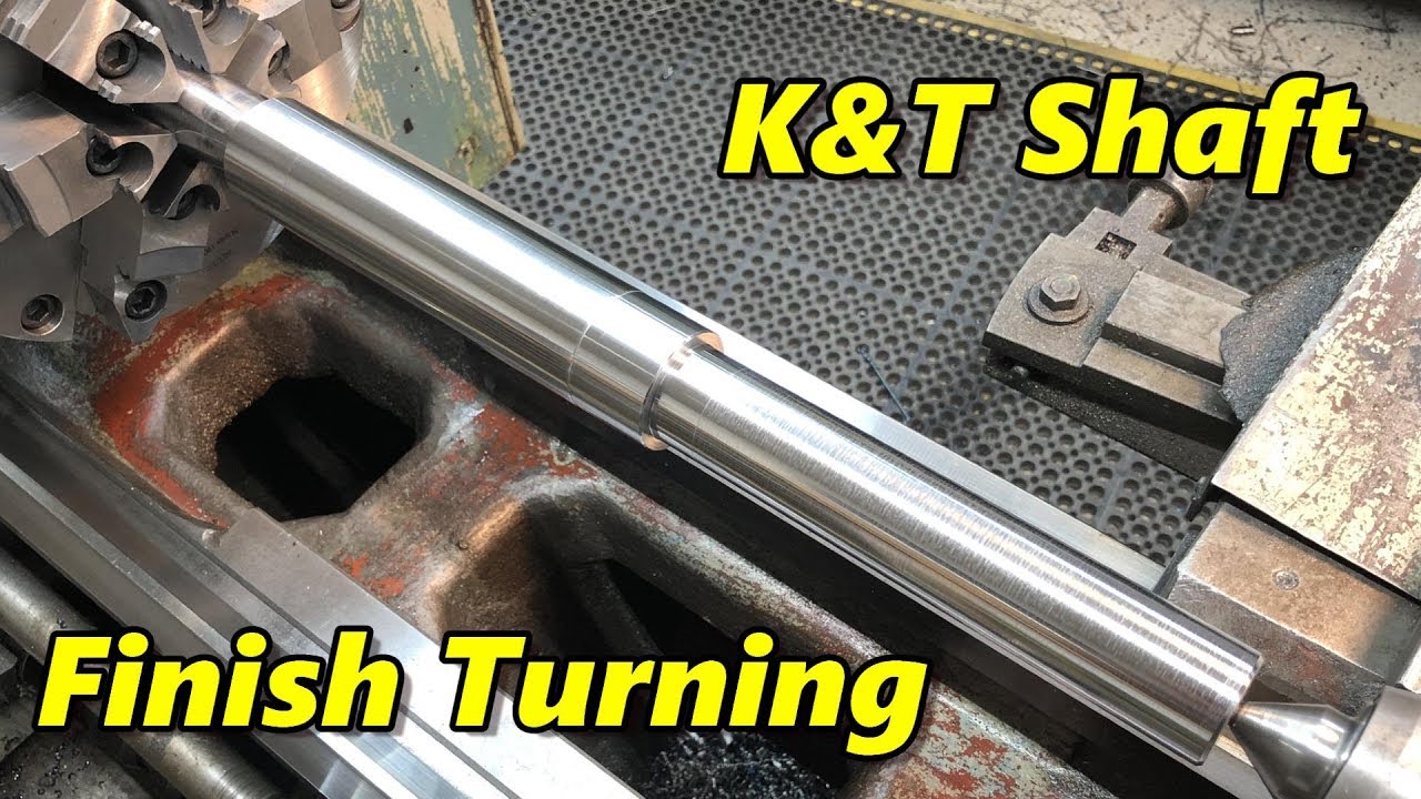 SNS 243: Finish Turning K&T Electric Motor Shaft