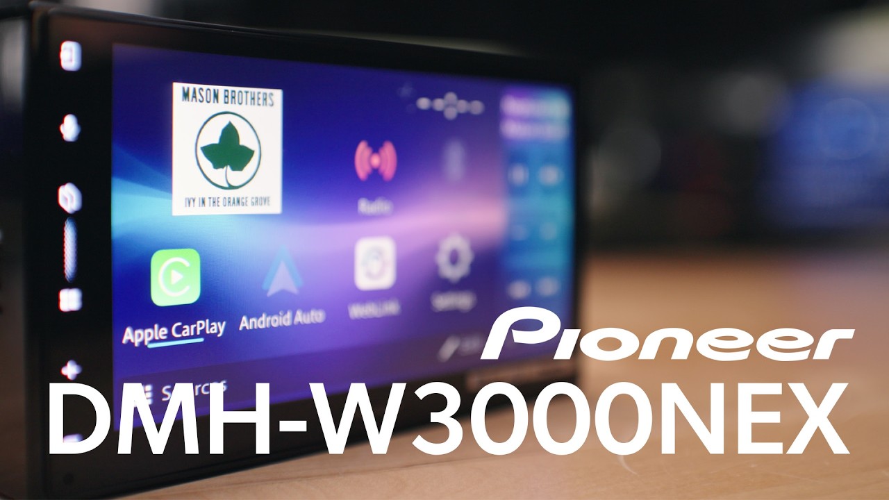 Pioneer DMH-W3000NEX in-dash receiver | Crutchfield