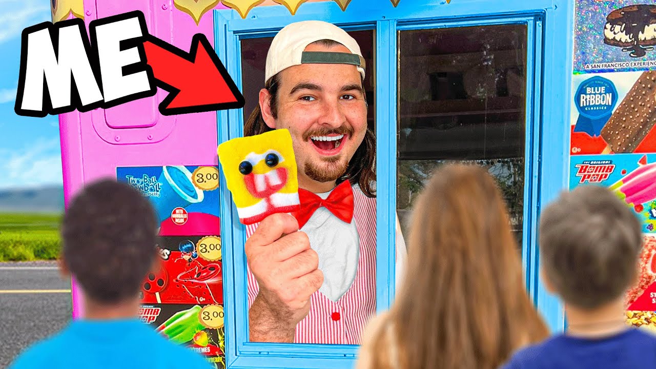 I Worked as an Ice Cream Man For a Day!
