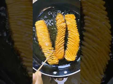 Potato Snack Recipe || Spiral Potato #potato #shorts #shortsfeeds