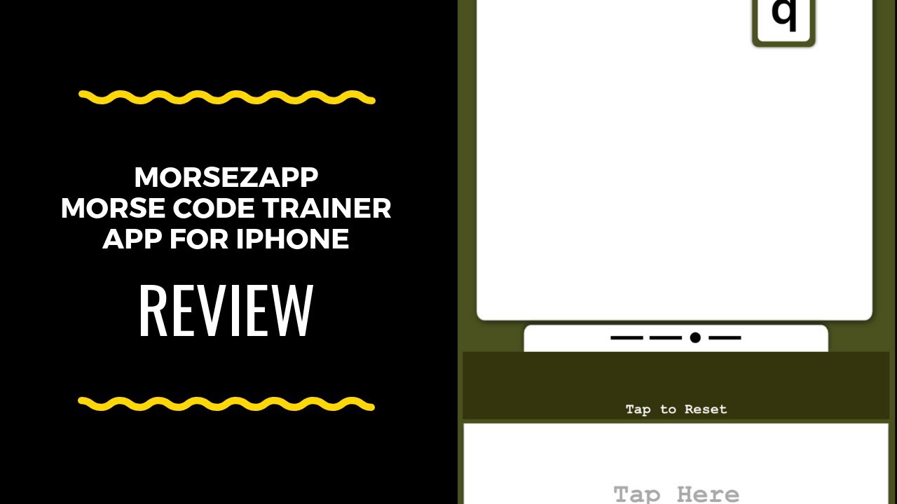 MorseZapp - Morse Code Training App for IOS Review