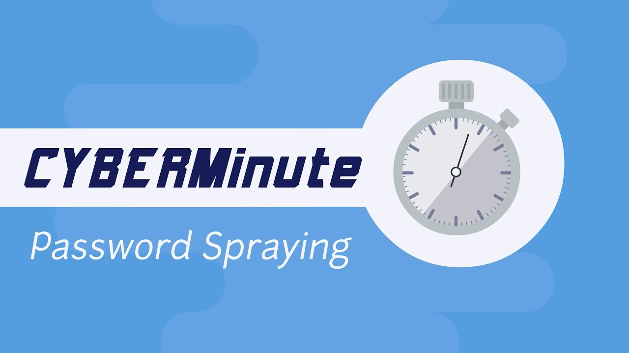 CYBERMinute - What is Password Spraying?