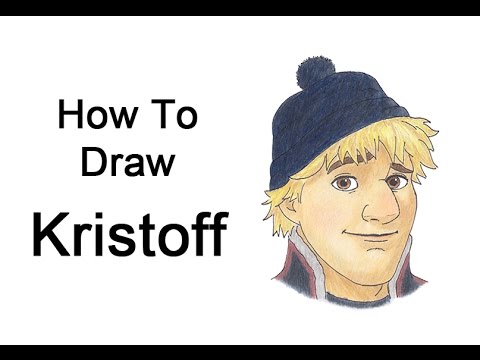 How to Draw Kristoff from Frozen Step by Step – I'm Youtuber – Follow ...
