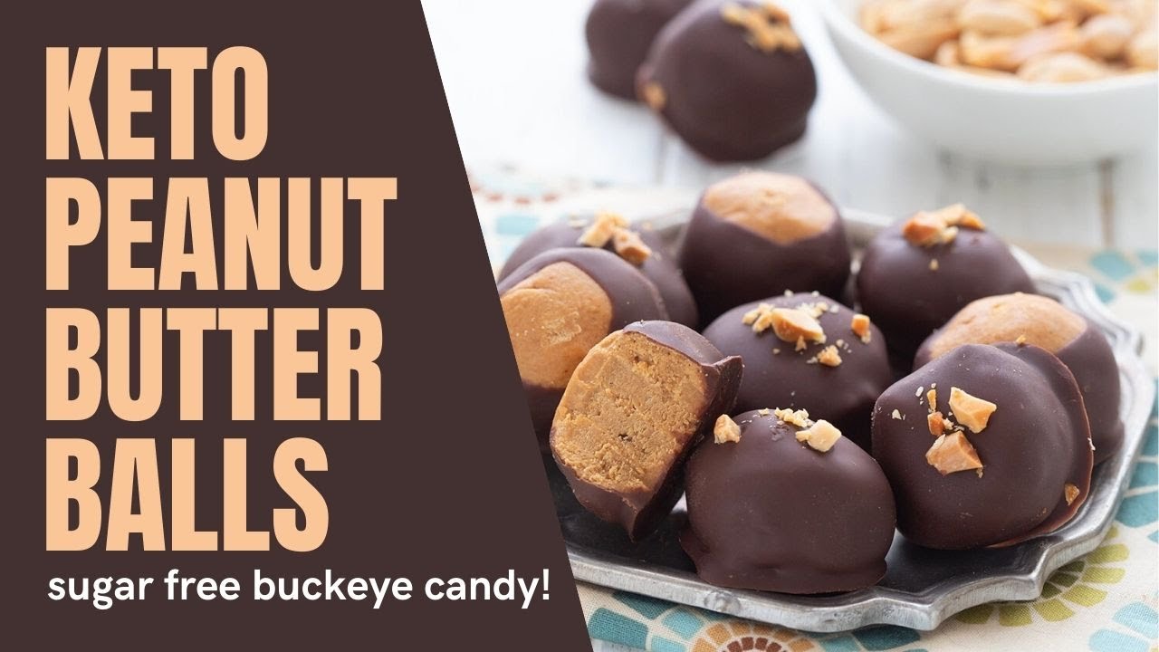 Easy Keto Peanut Butter Balls