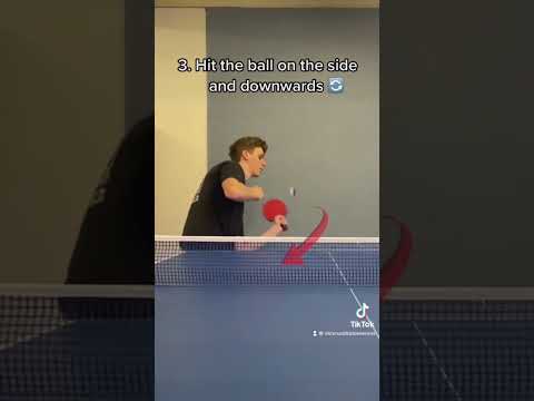 3 ways to do the tomahawk serve 🏓😮 #pingpong #serve #tabletennis #shorts #tutorial #youtubeshorts