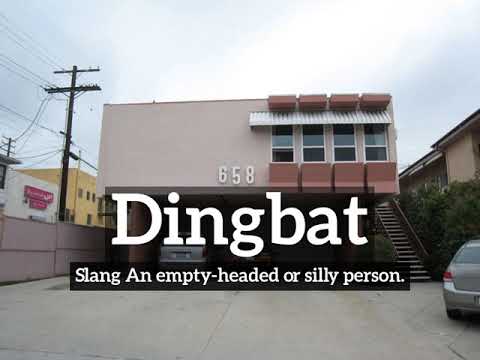 What is Dingbat? | How to Say Dingbat in English? | How Does Dingbat Look?
