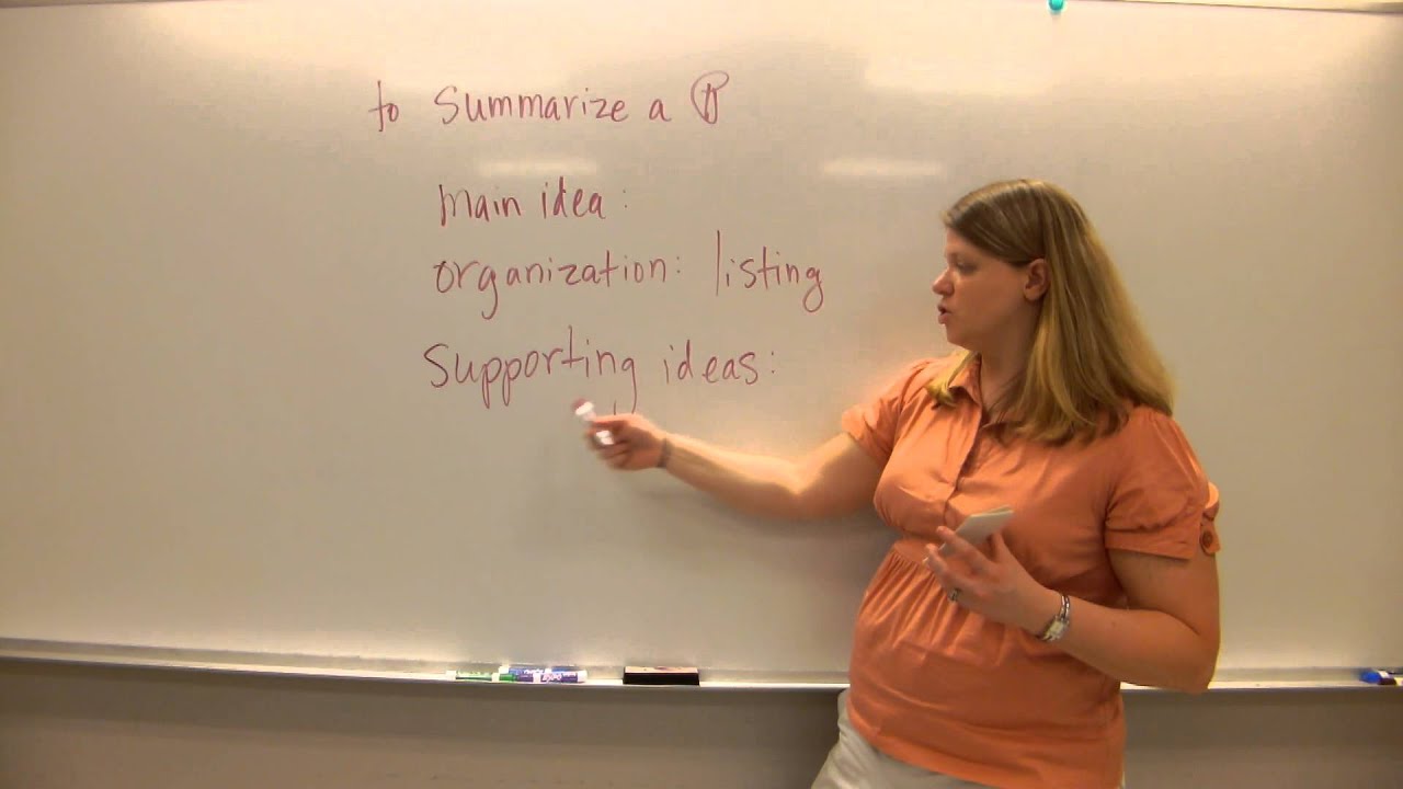 Lesson 5: Summarizing