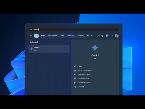 How to Install And Run Google Gemini as a Windows App