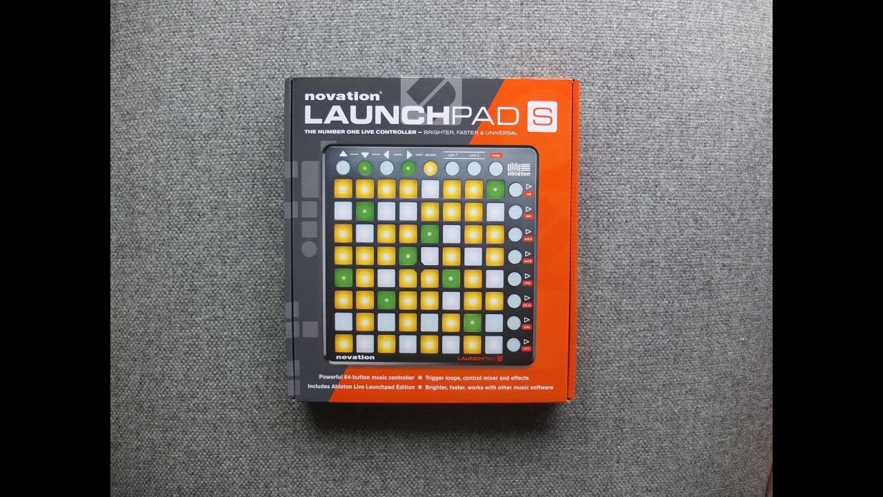 Unboxing novation Launchpad S (no commentary)