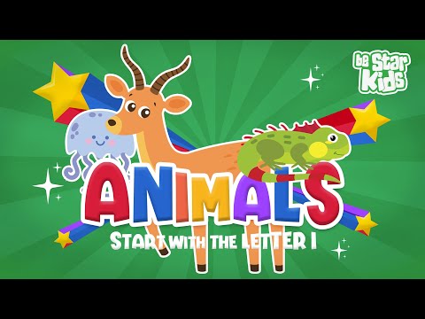 Learning Alphabet - Animals Starting with I - Learn Animal Words That Start With Letters I