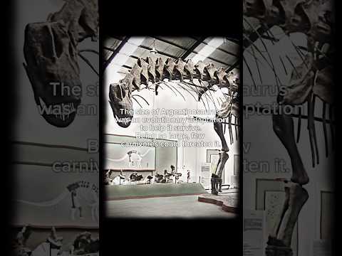 He was Massive💀 #foryou #dinosaur #youtubeshort