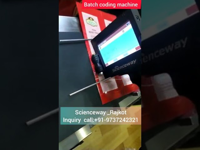 Batch Coding Machine - BATCH CODING MARKING WITH WINDER REWINDER Trader - Wholesaler ...