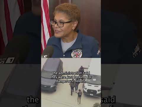 Mayor Bass speaks out on protesters and Trump administration
