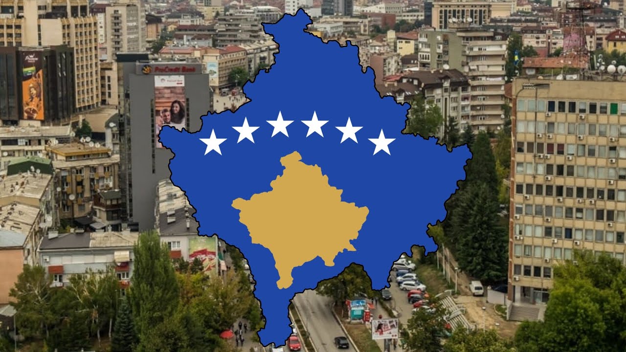 Kosovo-🏴Flag Map Speed Art🖌️