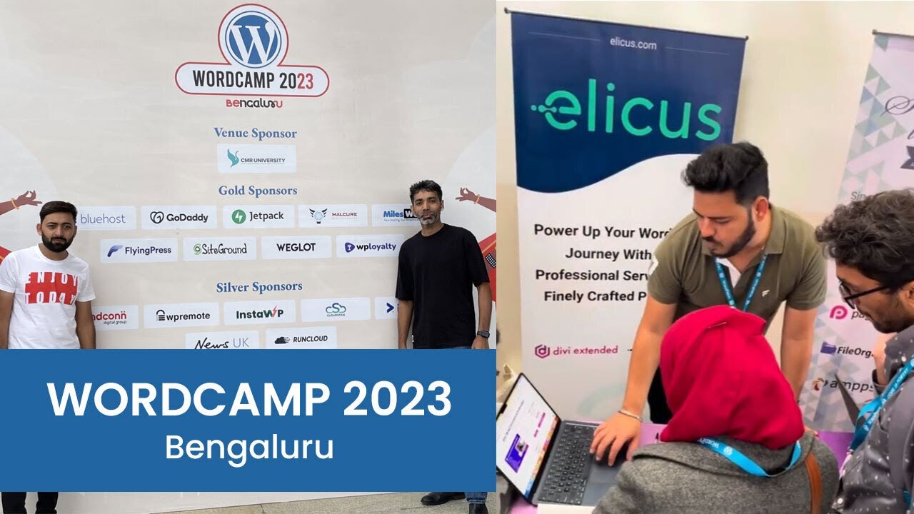 Elicus at WordCamp Bengaluru 2023: Unforgettable Moments.  #WCBLR
