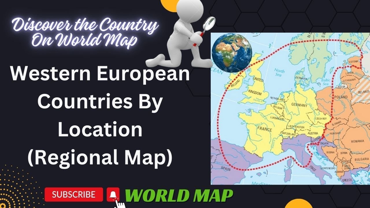 Region: Western Europe (Countries By Location) / Map of West Europe / Western Europe Countries Quiz