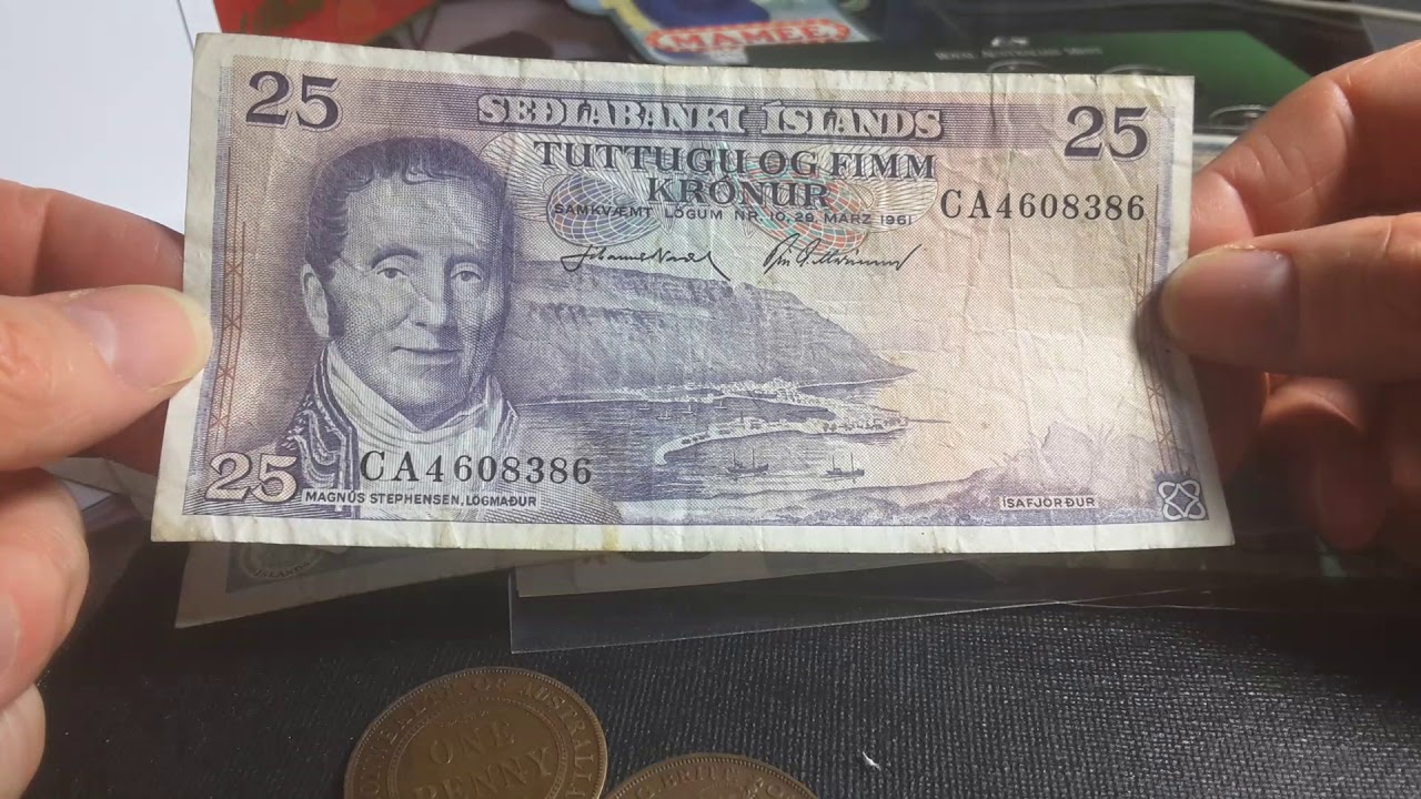 Unboxing New Banknotes and Coins